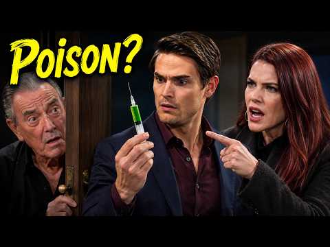 Grab the poison and kill Victor and Nikki - Sally and Adam's horrific plan is exposed Y&R Spoilers