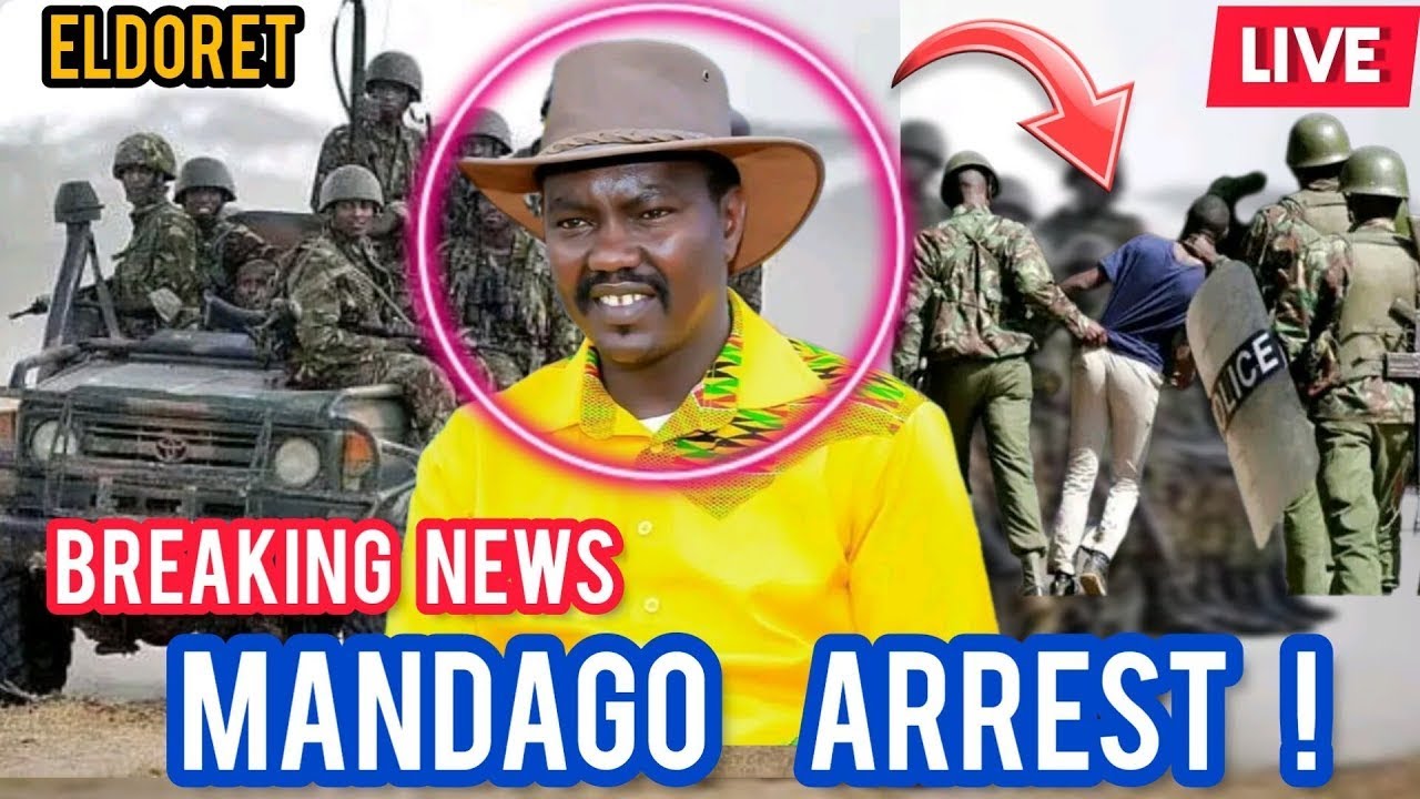 BREAKING NEWS! GOVERNOR MANDAGO ARRESTED UNDER PRESIDENT RUTO ORDER ...