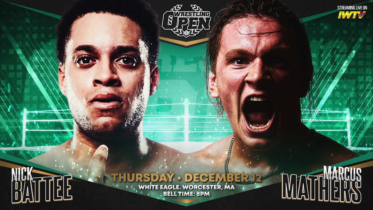 Marcus Mathers vs Nick Battee Wrestling Open - YouTube