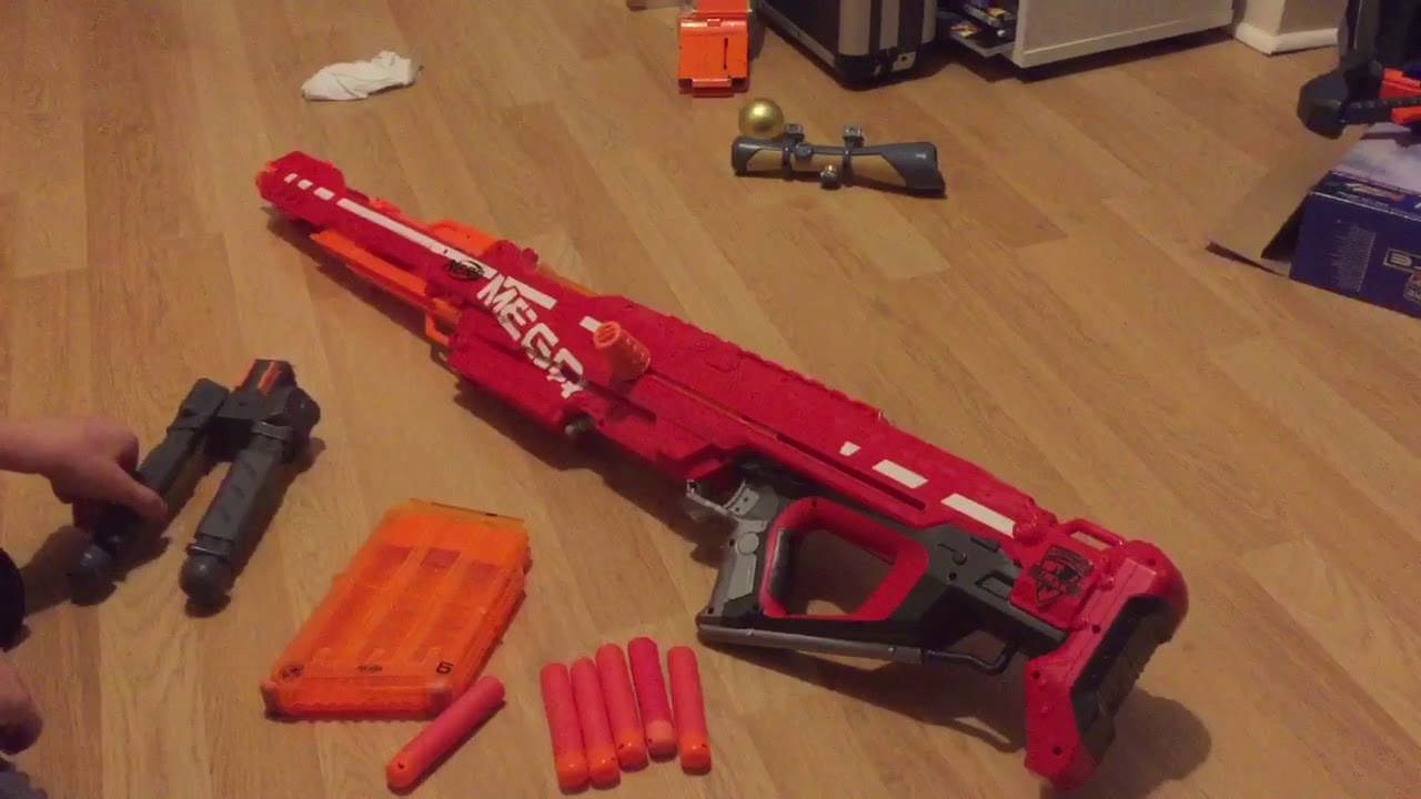 Présentation NERF SNIPER MEGA - YouTube