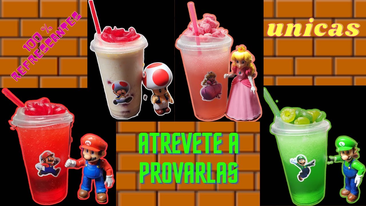 Bebidas de Mario Bros - YouTube