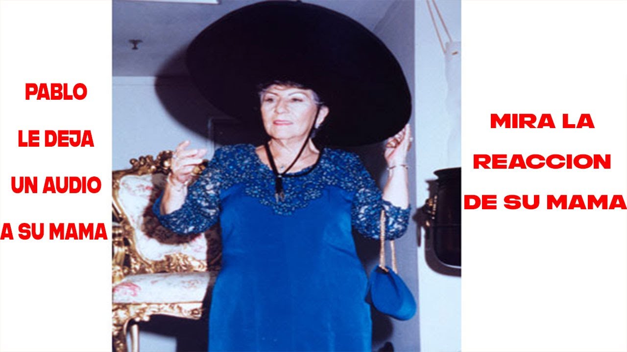 PABLO ESCOBAR VIDEO INEDITO PARA SU MAMA "Audio INÉDITO" - YouTube