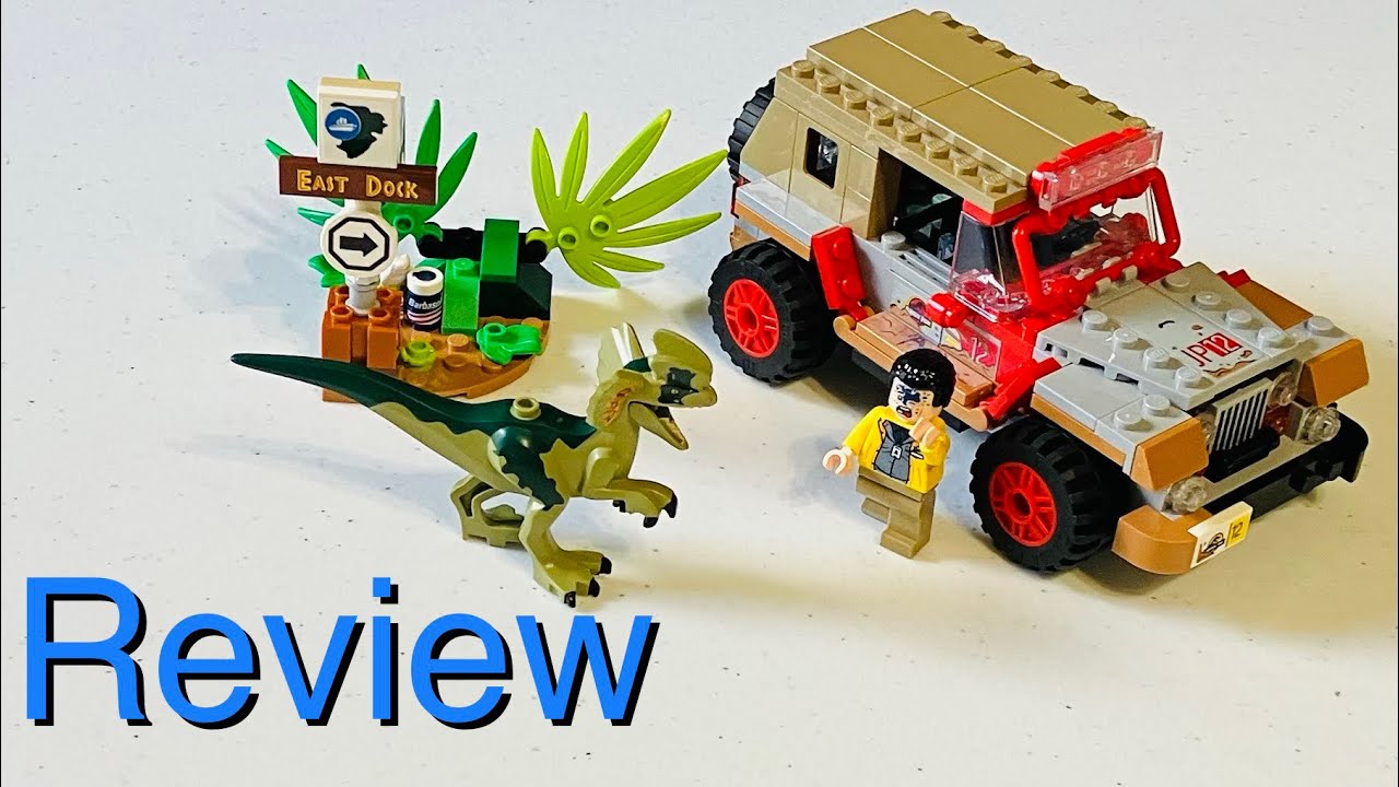 Lego 76958 Dilophosaurus Ambush set Review. - YouTube