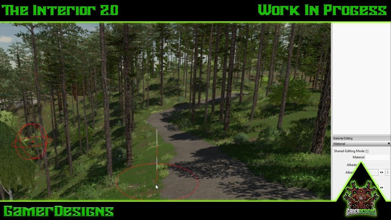 The Interior Farming Sim 22 Map Work - YouTube