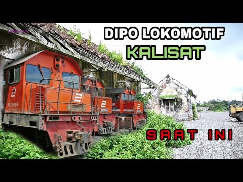 EX DIPO LOKOMOTIF KALISAT | Beginilah Kondisinya saat ini