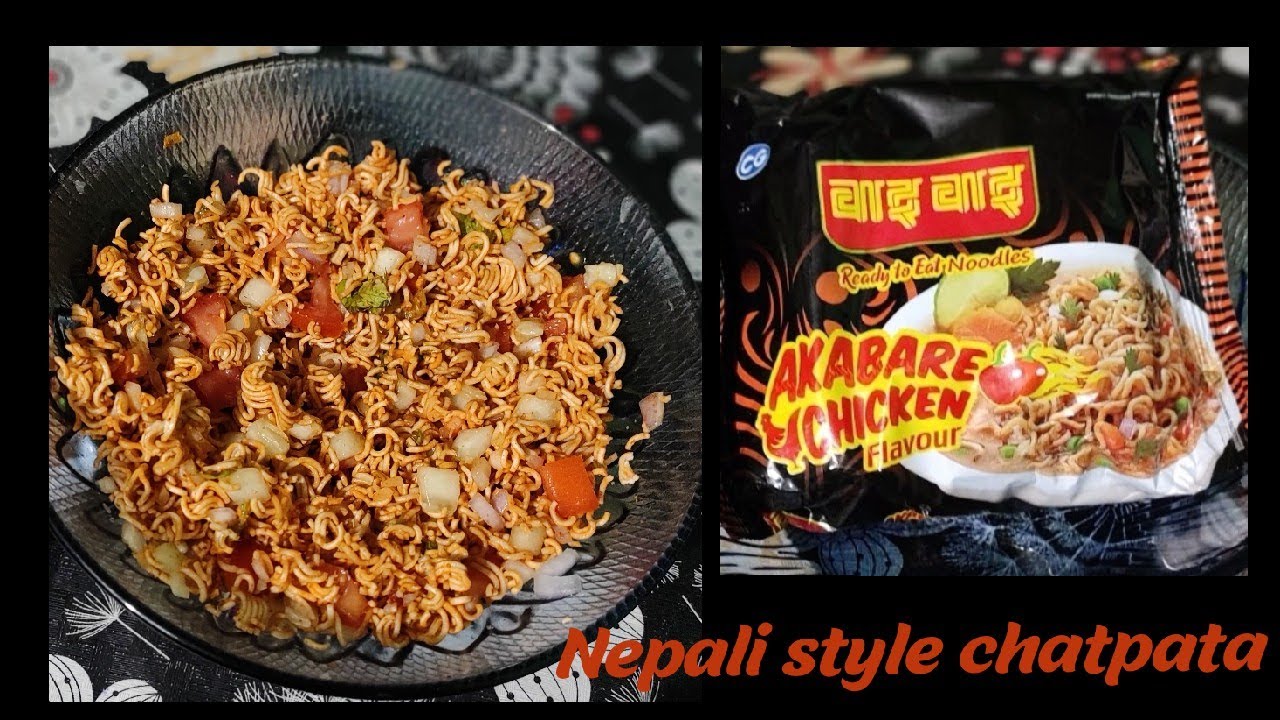 NEPALI Style Wai Wai Chatpata//Quick & Easy Recipe - YouTube