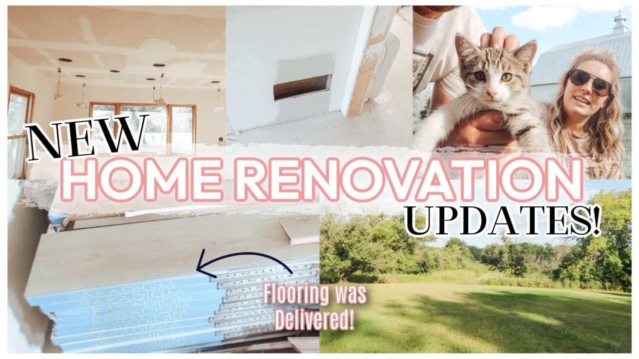 NEW HOME RENOVATION UPDATE! Moving Out of Our Apartment & Into Our New ...