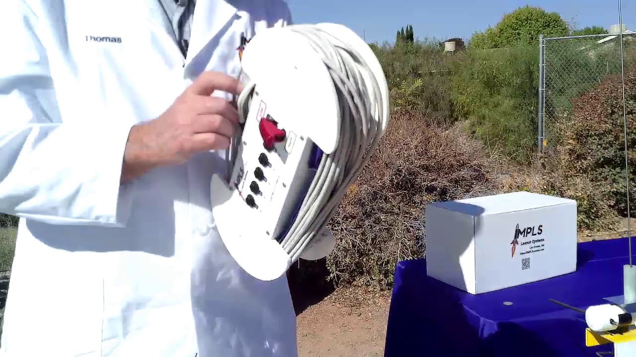 IMPLS Launch Systems fiver Launch Controller and SPORT Launch Rack setup and operation. - YouTube