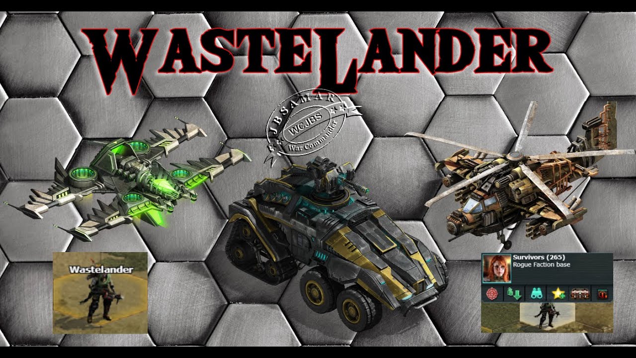 War Commander : WasteLander [Survivors 265] Base - YouTube