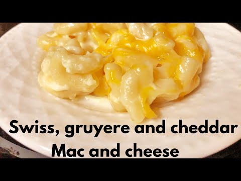 Mac and cheese// Swiss gruyere blend