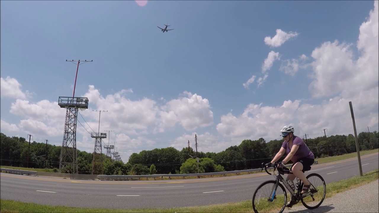 BWI bike trail - YouTube