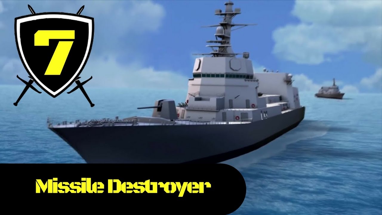 NCSIST - Guided Missile Destroyer Concept (Combat Simulation) - YouTube