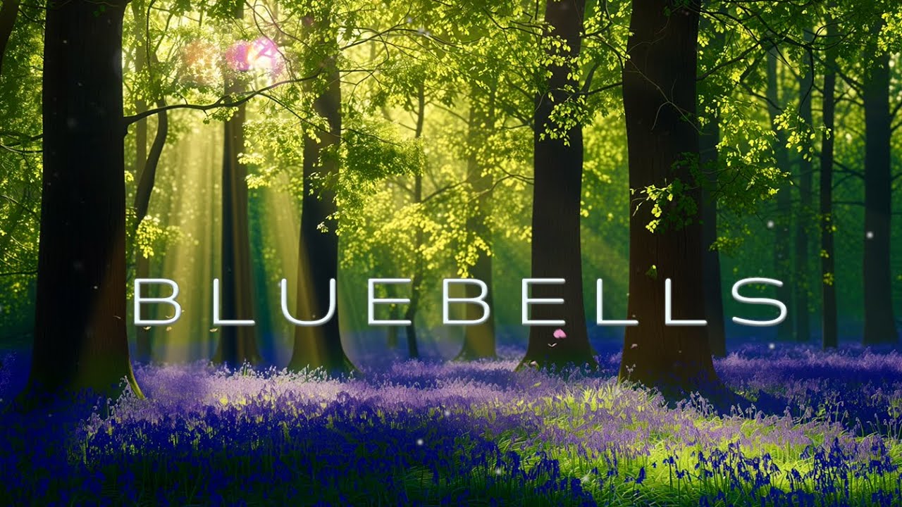 BLUEBELLS | Bluebell Forest | Ambient Soundscapes | Piano Music ...