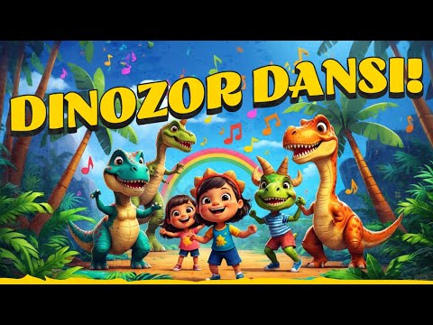 🦕 DİNOZOR DANSI ŞARKISI! T-Rex ile Dans Et ve Kükre | Eğlenceli Çocuk Müziği