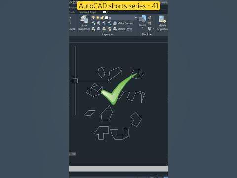 Rotate multiple objects with click in AutoCAD | ⚡️YQArch Plugin | 🎁Shorts- 41 #shorts #new - YouTube