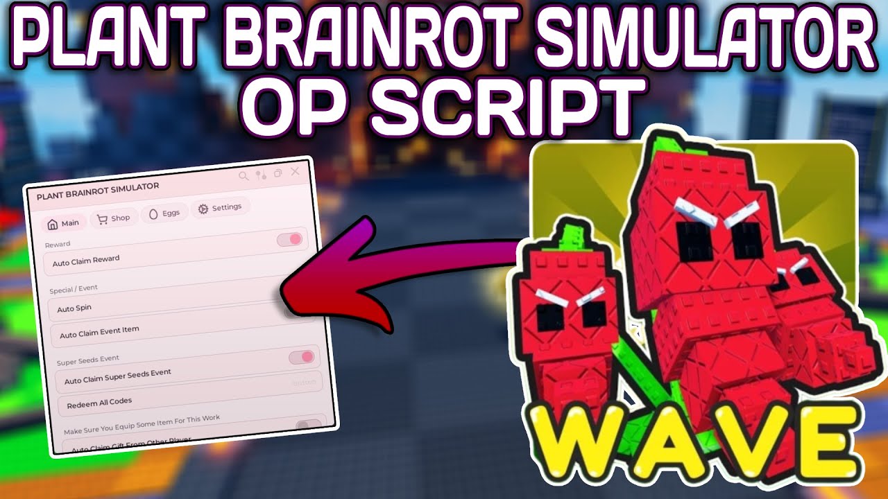 [Pets🐲] Plant Brainrot Simulator Script (2025) PASTEBIN - Auto Farm ...