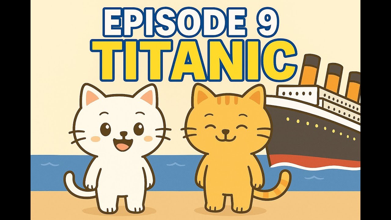 The cats board the Titanic and dance on the deck to Celine Dion. Cats ...
