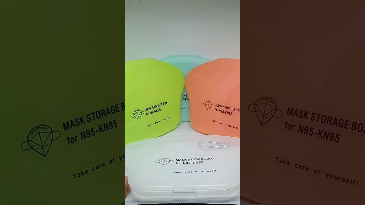 Mask Storage Box for N95-KN95 - YouTube