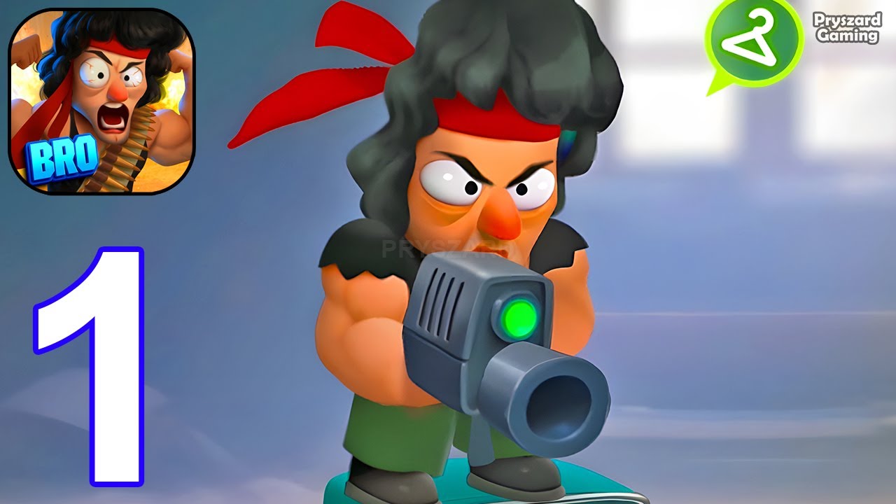 Bro Royale: Mayhem Shooter - Gameplay Walkthrough Part 1 Tutorial (iOS ...