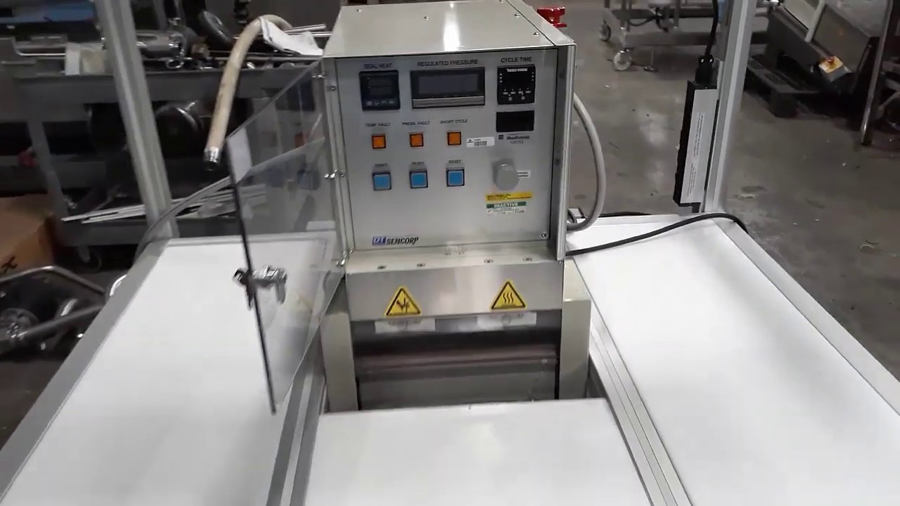 SencorpWhite 12AS|2 Heat Sealer on Workstation - YouTube
