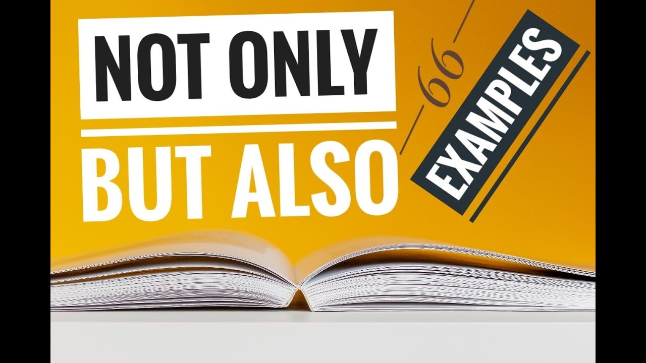 Not Only But Also 66 examples - YouTube