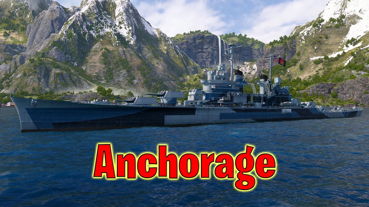 Meet The Anchorage! Tier 7 US Cruiser (World of Warships Legends) - YouTube