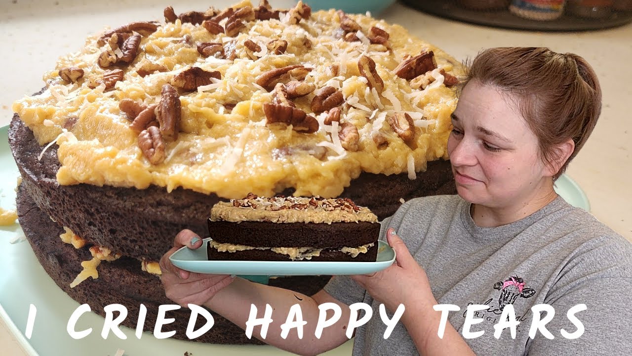 This Keto German Chocolate Cake made me Cry! |Simple and Delicious ...