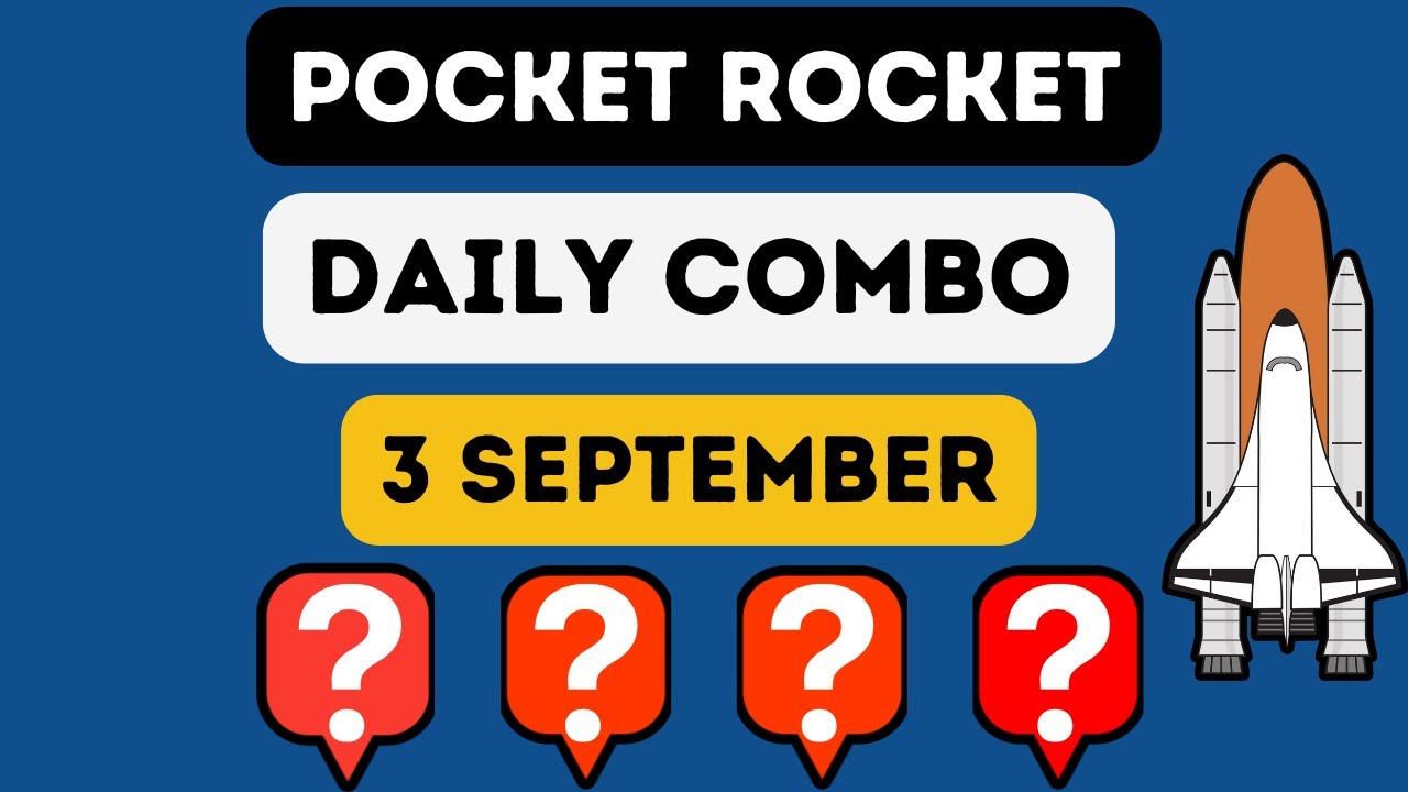 Pocket Rocket Daily Jackpot 3 September | Pocket Rocket Daily Combo 3 ...