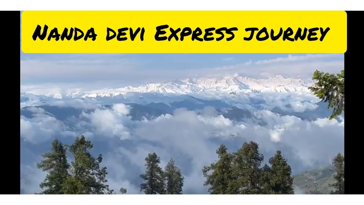 Dehradun to new delhi Journey in Nanda devi Express - YouTube