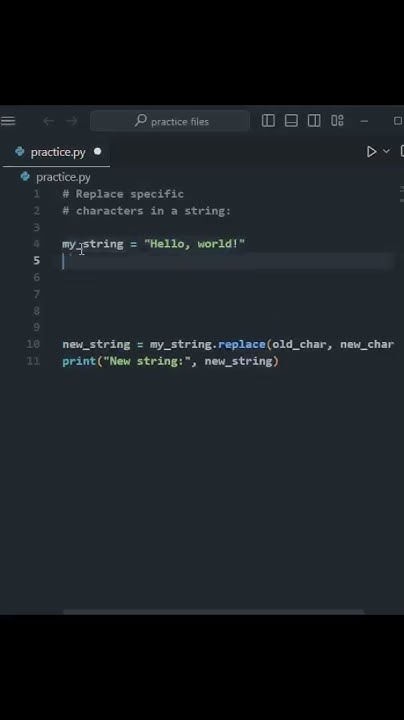 Replace Specific Python Pythonprogrammingcodinglearnpython Pythonforbeginners Youtube