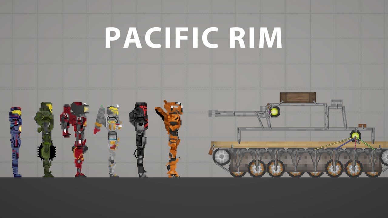 PACIFIC RIM CHARACTERS IN MELON PLAYGROUND | PEOPLE PLAYGROUND | ACTION ...