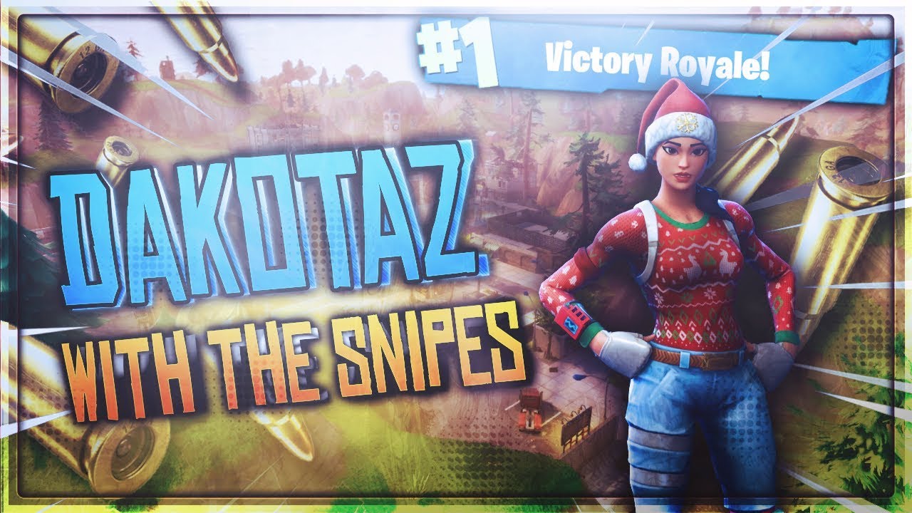 DAKOTAZ WITH THE SNIPES! (ONE SHOT SQUADS) - YouTube