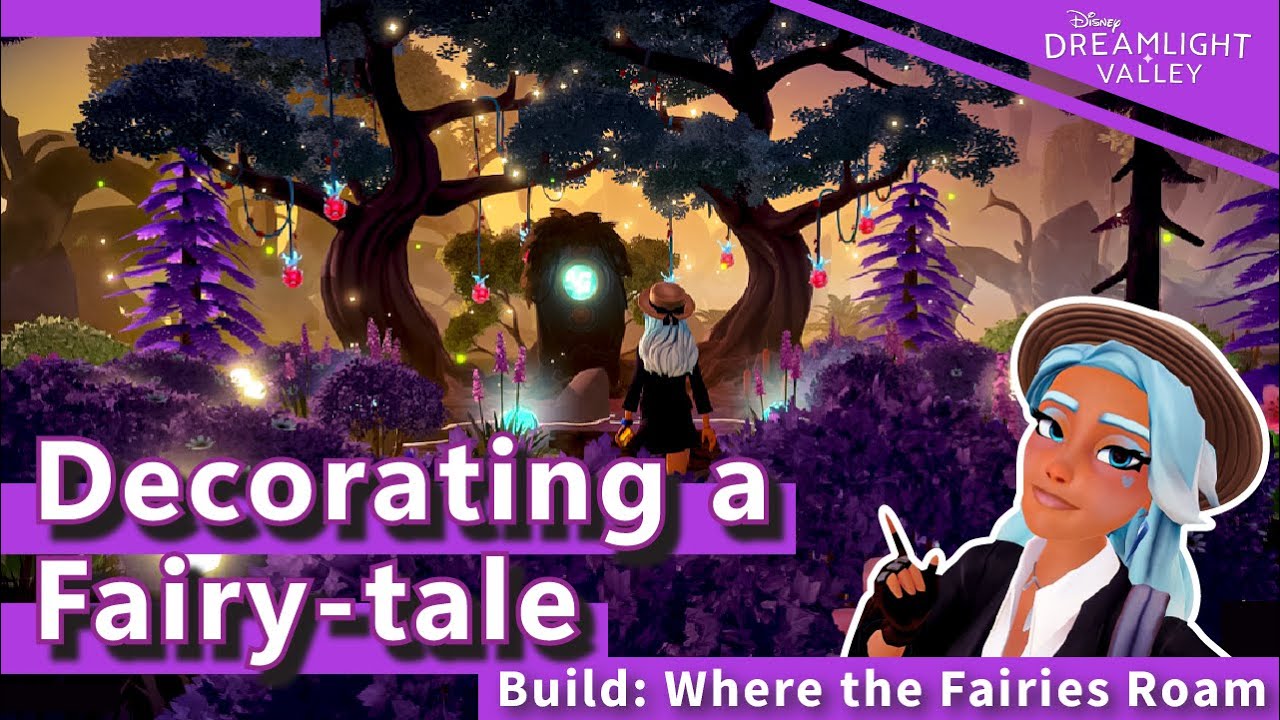 Decorating a Fairytale // Dreamlight Valley // Glade of Trust - YouTube