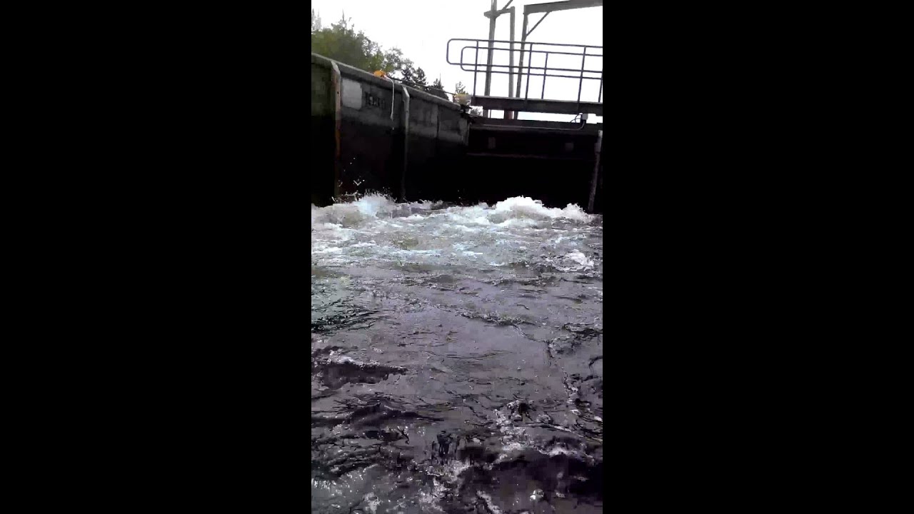 Saranac lake locks - YouTube