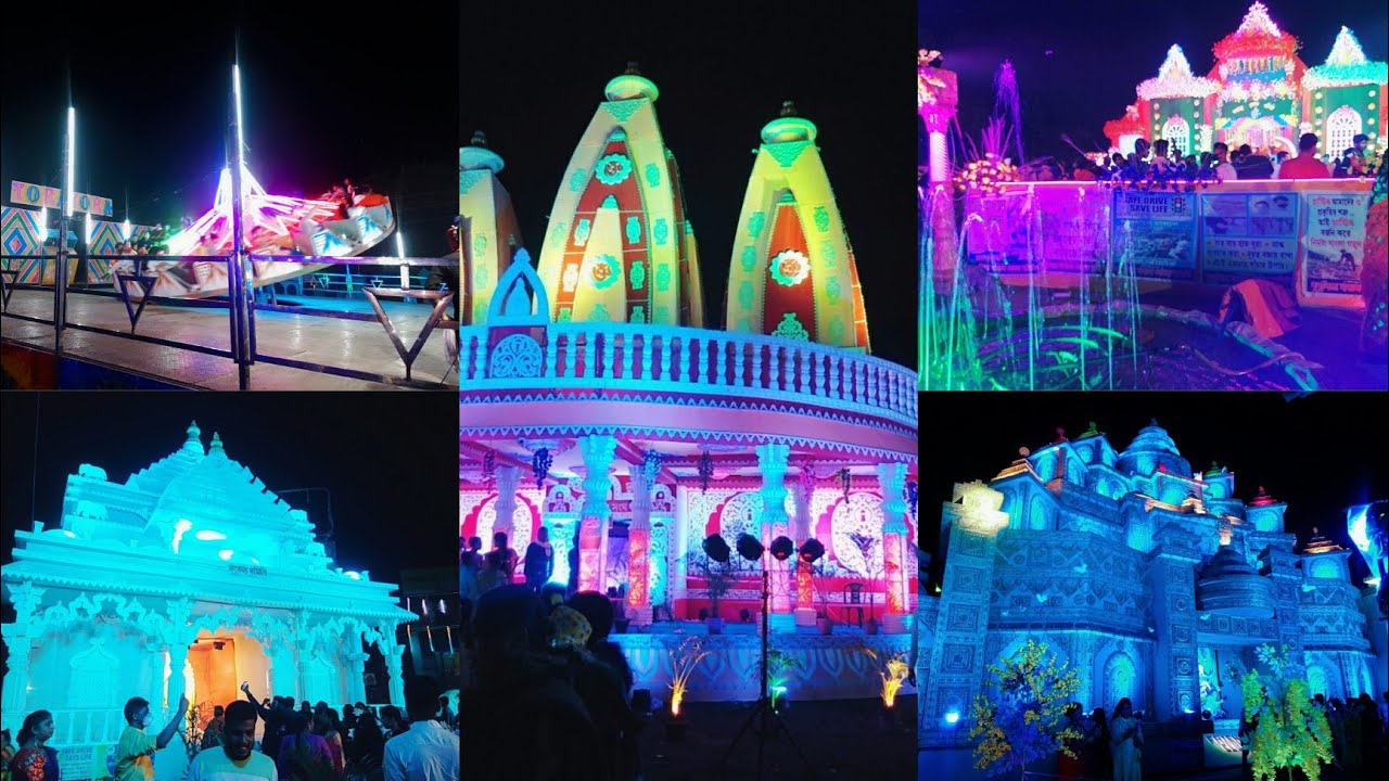 Dhubulia kali pujo pandel hopping 2021 || With so much fun of mela ...