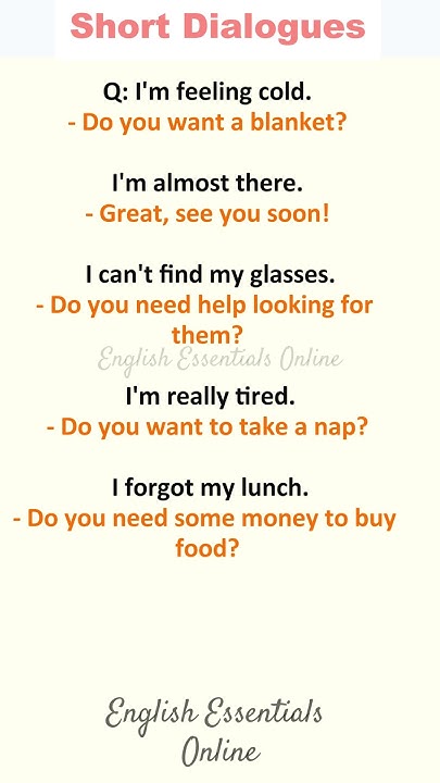 Basic Dialogues | English Conversation Practice | Learn English - YouTube