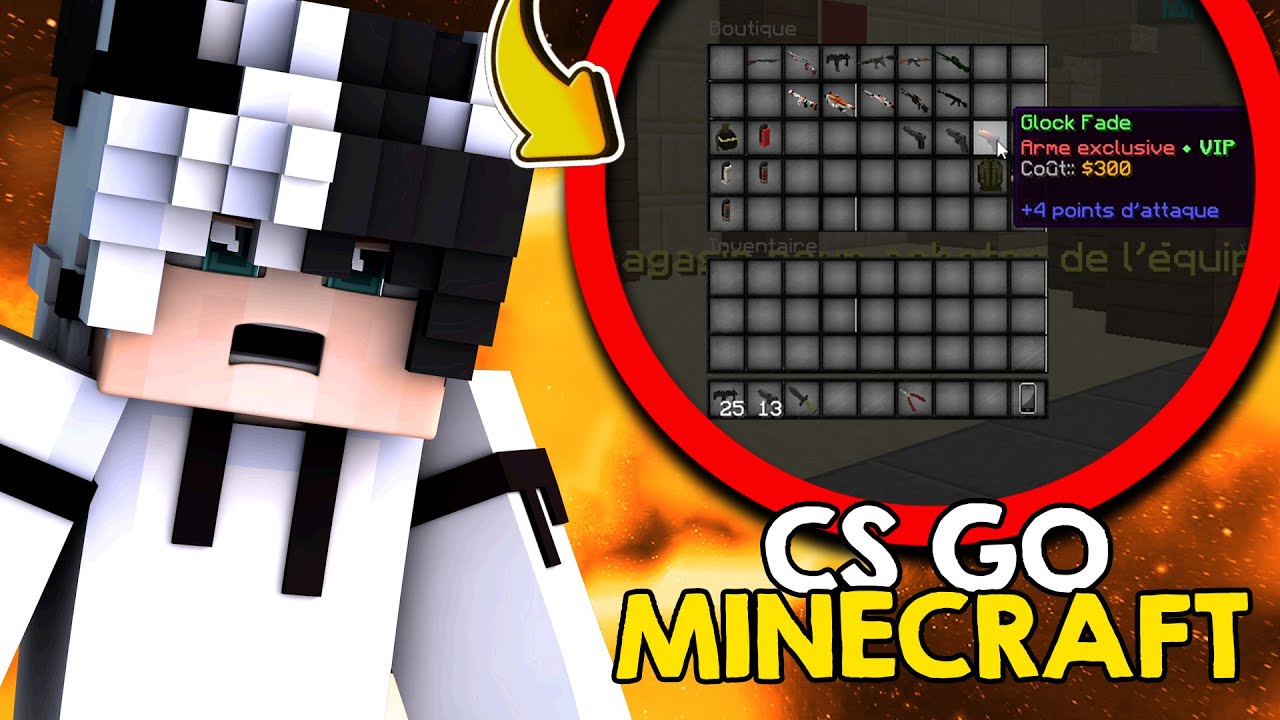Gros 5v5 Sur Ce Serveur Minecraft CSGO ! - YouTube