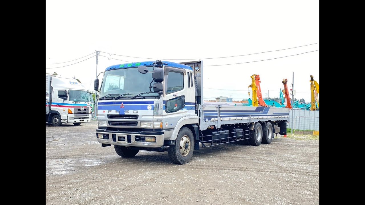 1999 Model, Fuso Super Great Truck, 6D40 Engine !! - YouTube