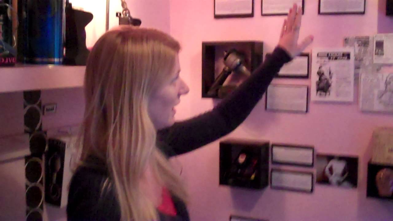 Jill McDevitt shows off some of her wares in the Feminique Boutique ...