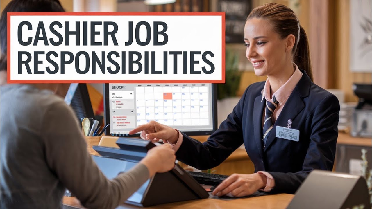 Cashier Job Responsibilities | How To Work Cashier Boy | Counter ...
