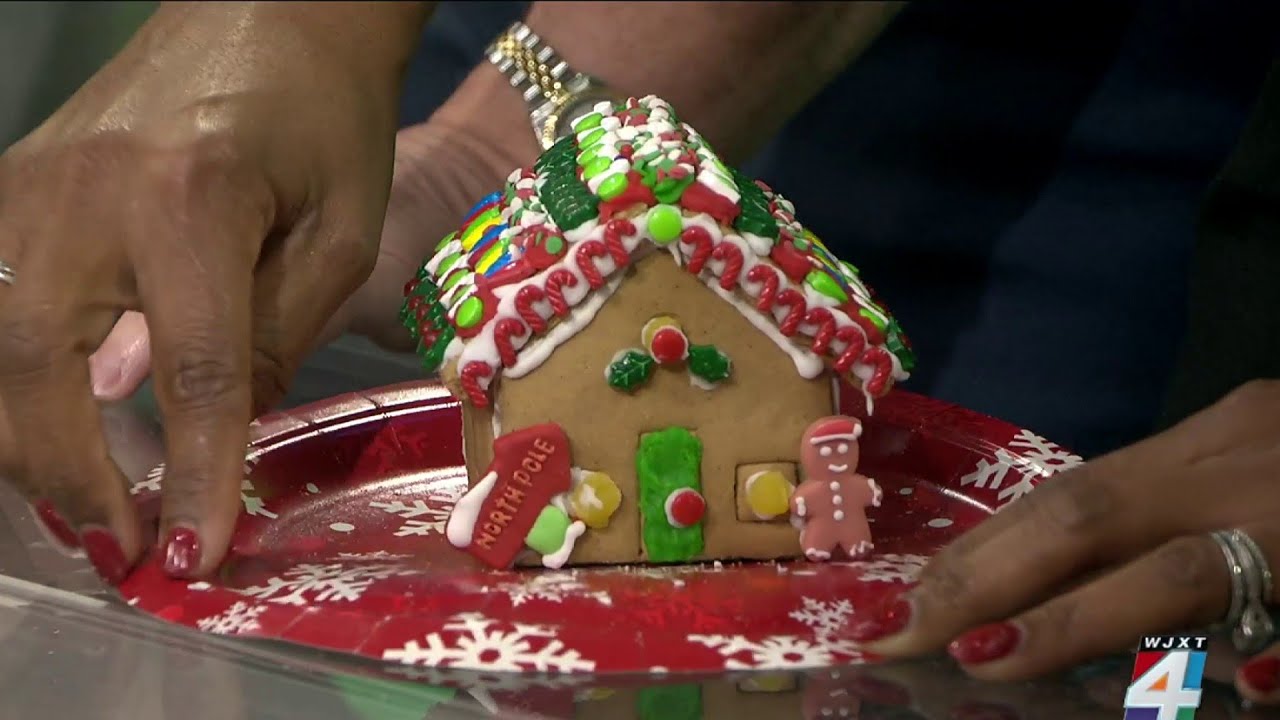Morning Show crew show off their gingerbread houses - YouTube