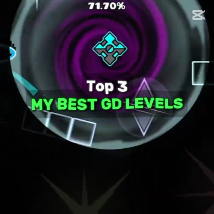 My TOP 3 BEST GD Levels #edit - YouTube