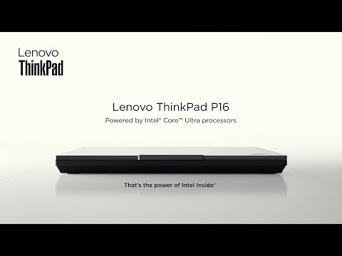 The Lenovo ThinkPad P16 Gen 3 - Powers AI Workloads On the Go