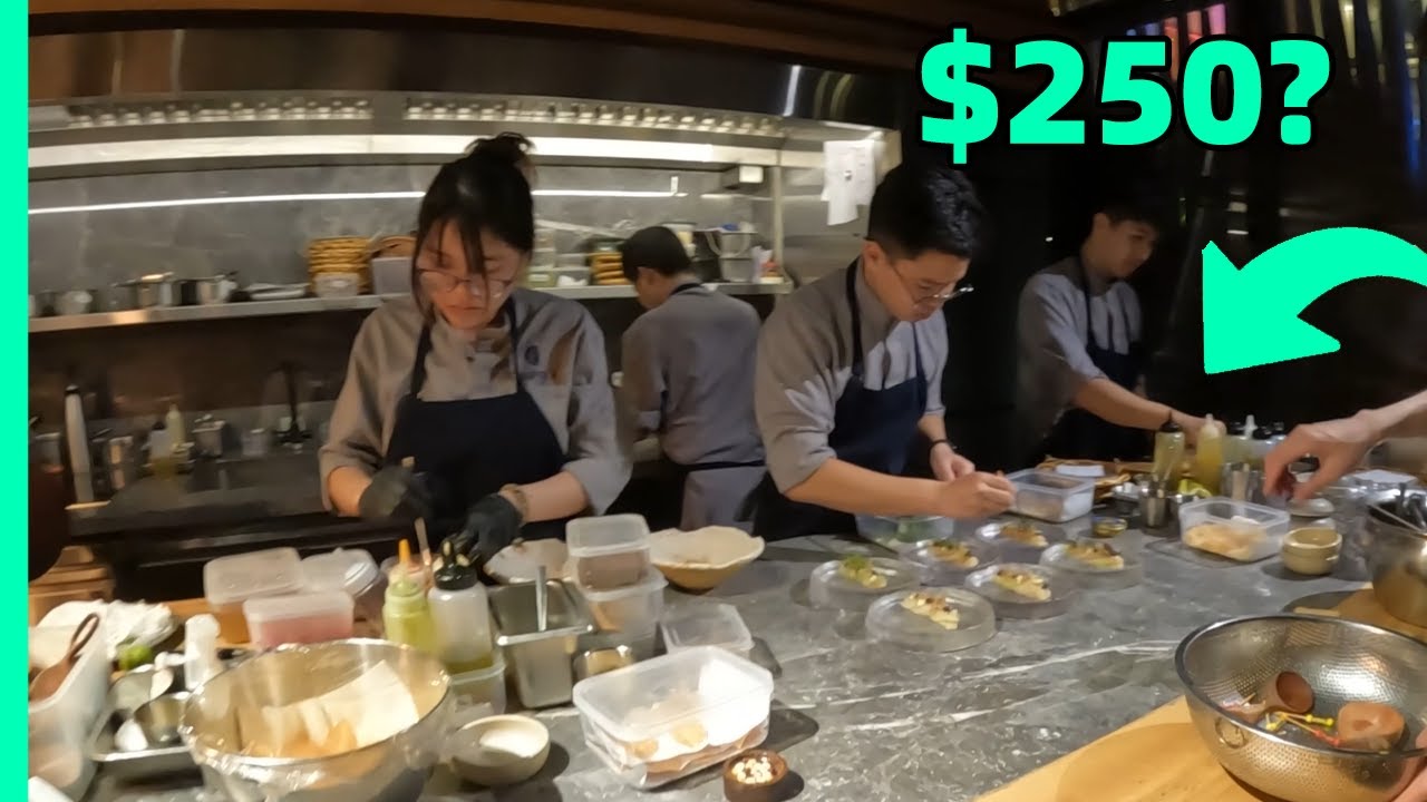 $250 What Vietnamese Fine Dining Look Like [We ate Ants] Michelin ...