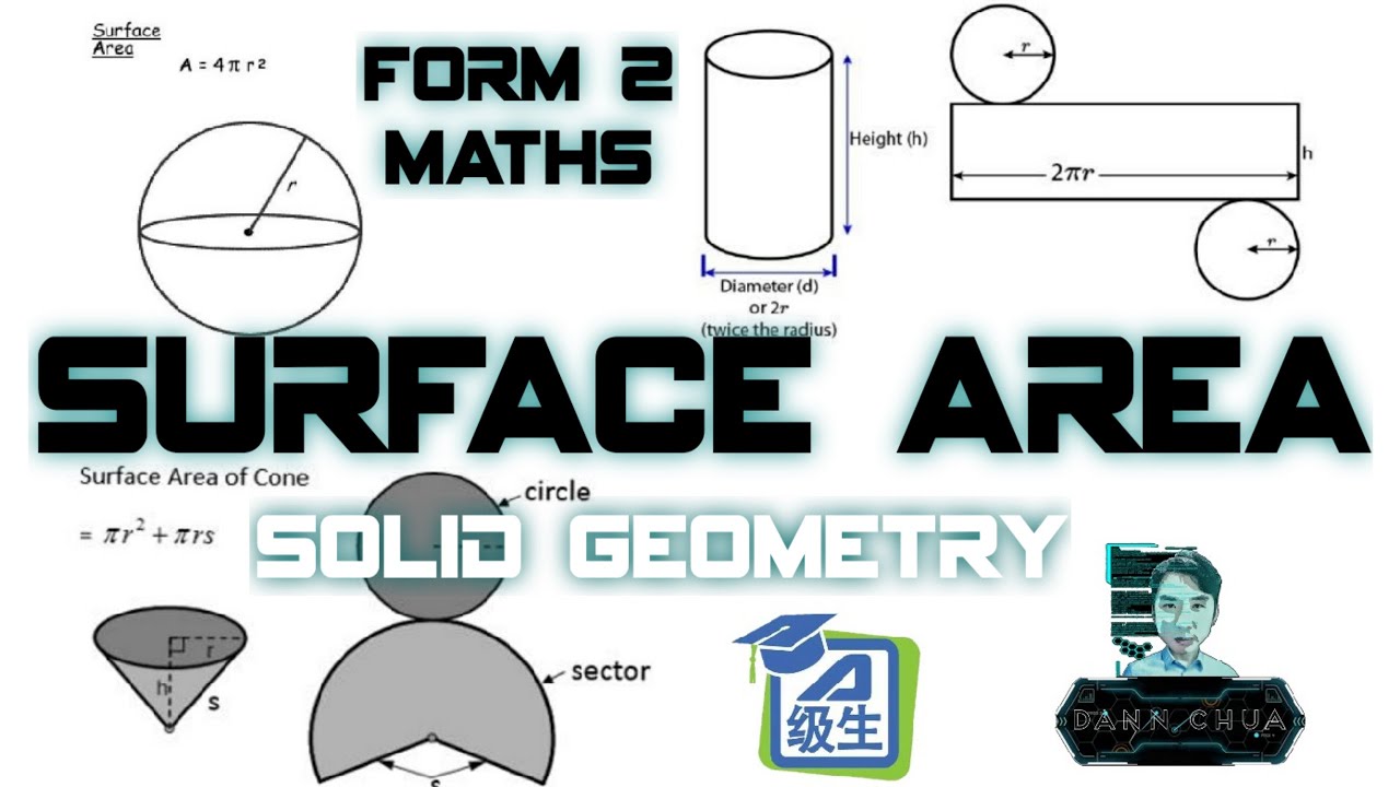 PT3 KSSM | Form 2 Maths [ Surface Area ] Solid Geometry 华语讲解 - YouTube