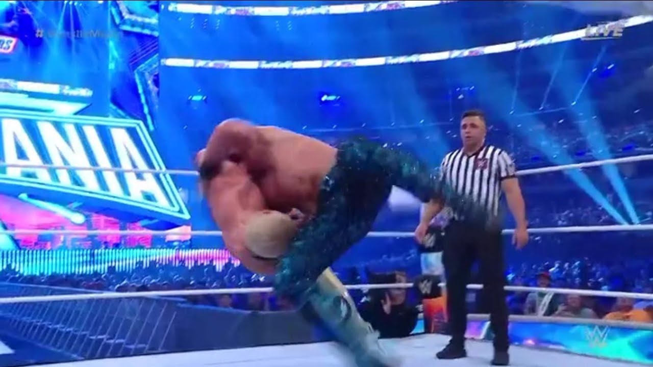 CODY RHODES Vs SETH ROLLINS Full Match Wrestlemania 38 | Wrestlemania ...