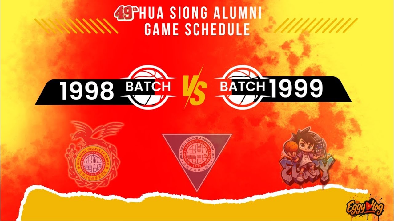 BATCH 1998 vs BATCH 1999 49th Alumni Basketball Tournament - YouTube