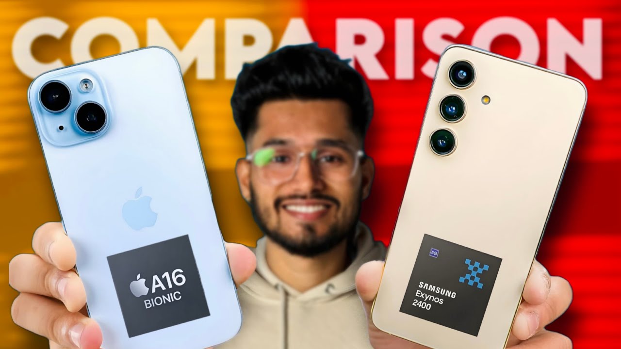 Samsung S24 vs iPhone 15 Detailed Comparison 🔥Best Compact Flagship ...