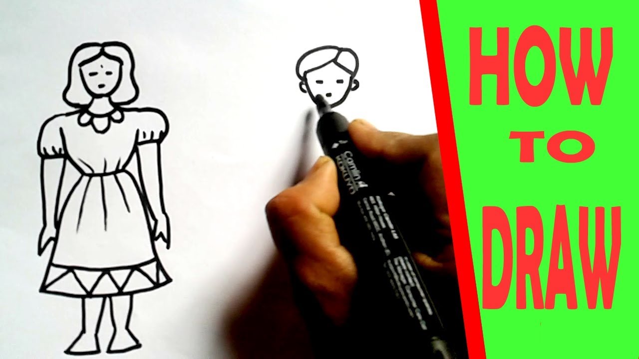 Human Drawing For Kids