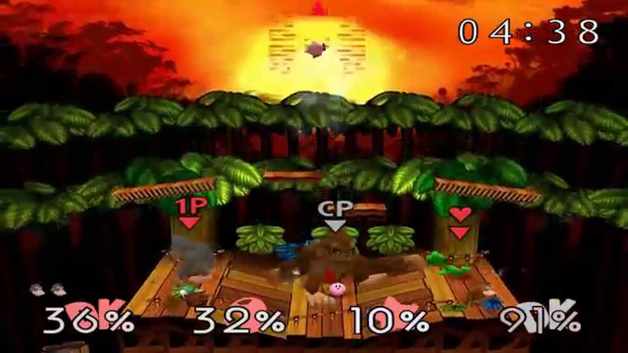 Super Smash Bros 64 MOD Texturas 4K 2160p 60 fps Emulador Project 64 ...